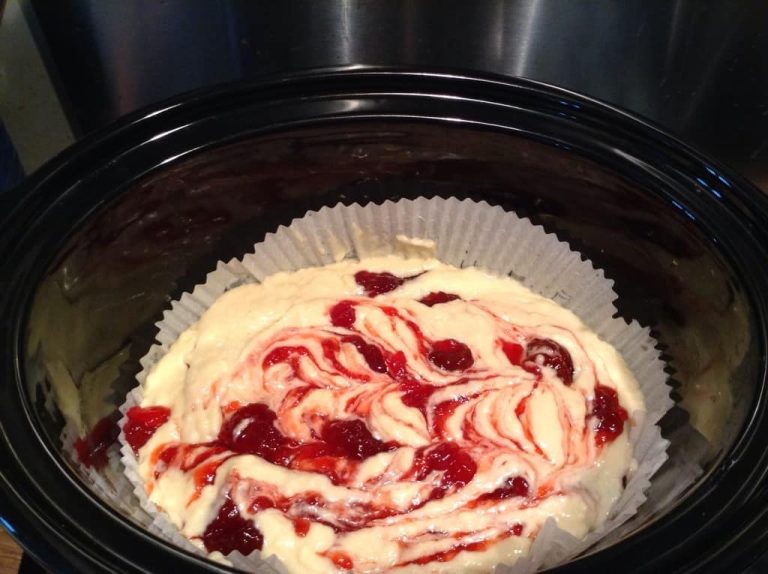 Slow Cooker Jam Swirl Sponge - Ketogenic.cookingpoint.net